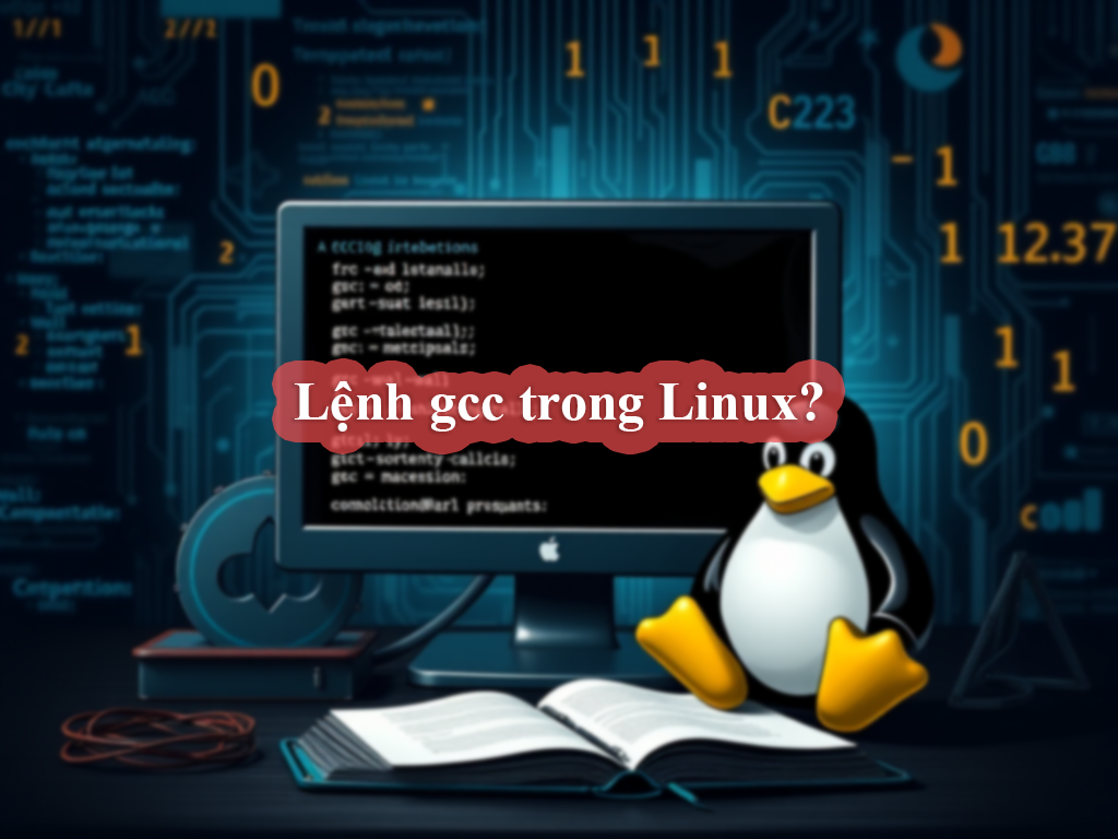 Lệnh gcc trong Linux ? Cách dùng
